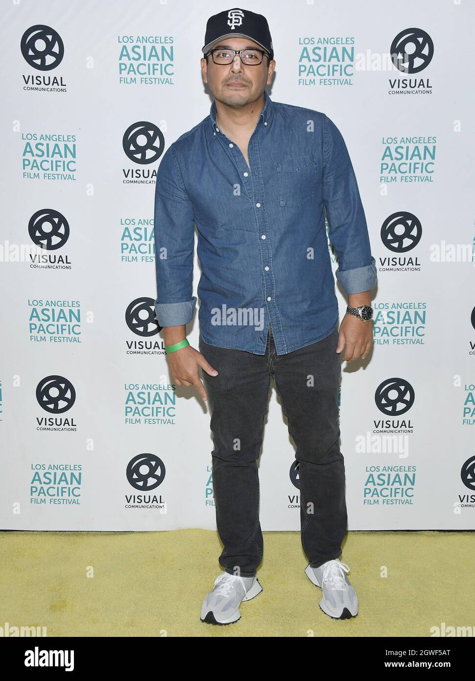 Matt Ferrucci arrives at the 2021 Los Angeles Asian Pacific Film ...