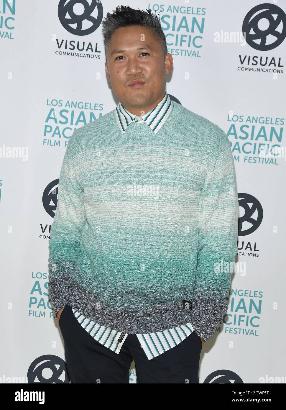 Dante Basco arrives at the 2021 Los Angeles Asian Pacific Film Festival ...