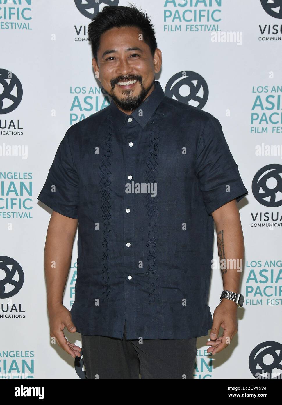 Dion Basco arrives at the 2021 Los Angeles Asian Pacific Film Festival ...