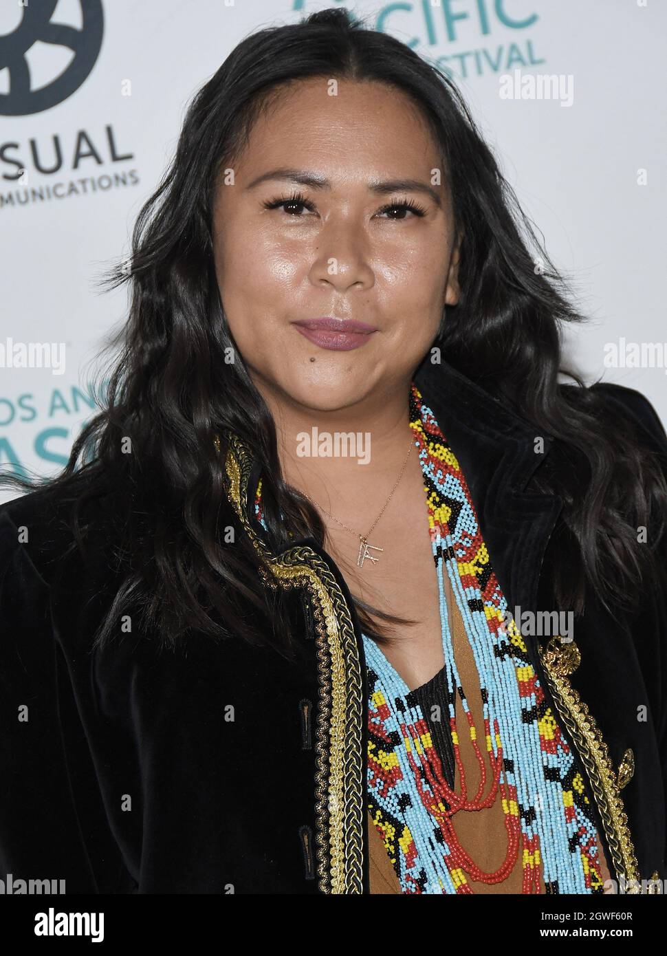 Arianna Basco arrives at the 2021 Los Angeles Asian Pacific Film ...