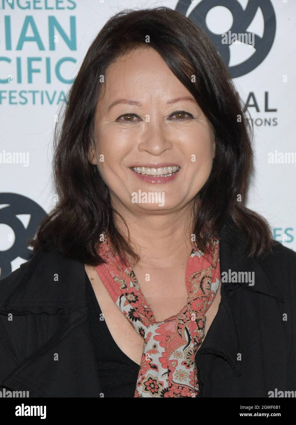 Julia Nickson arrives at the 2021 Los Angeles Asian Pacific Film ...
