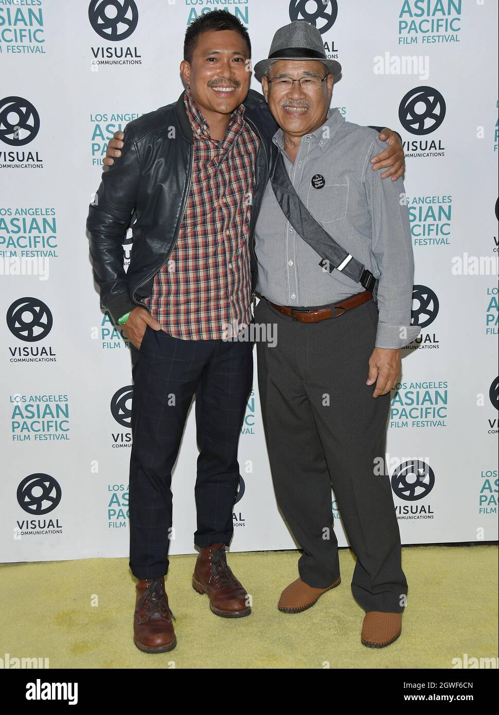 (L-R) Darion Basco and Dad Darius Basco arrives at the 2021 Los Angeles ...