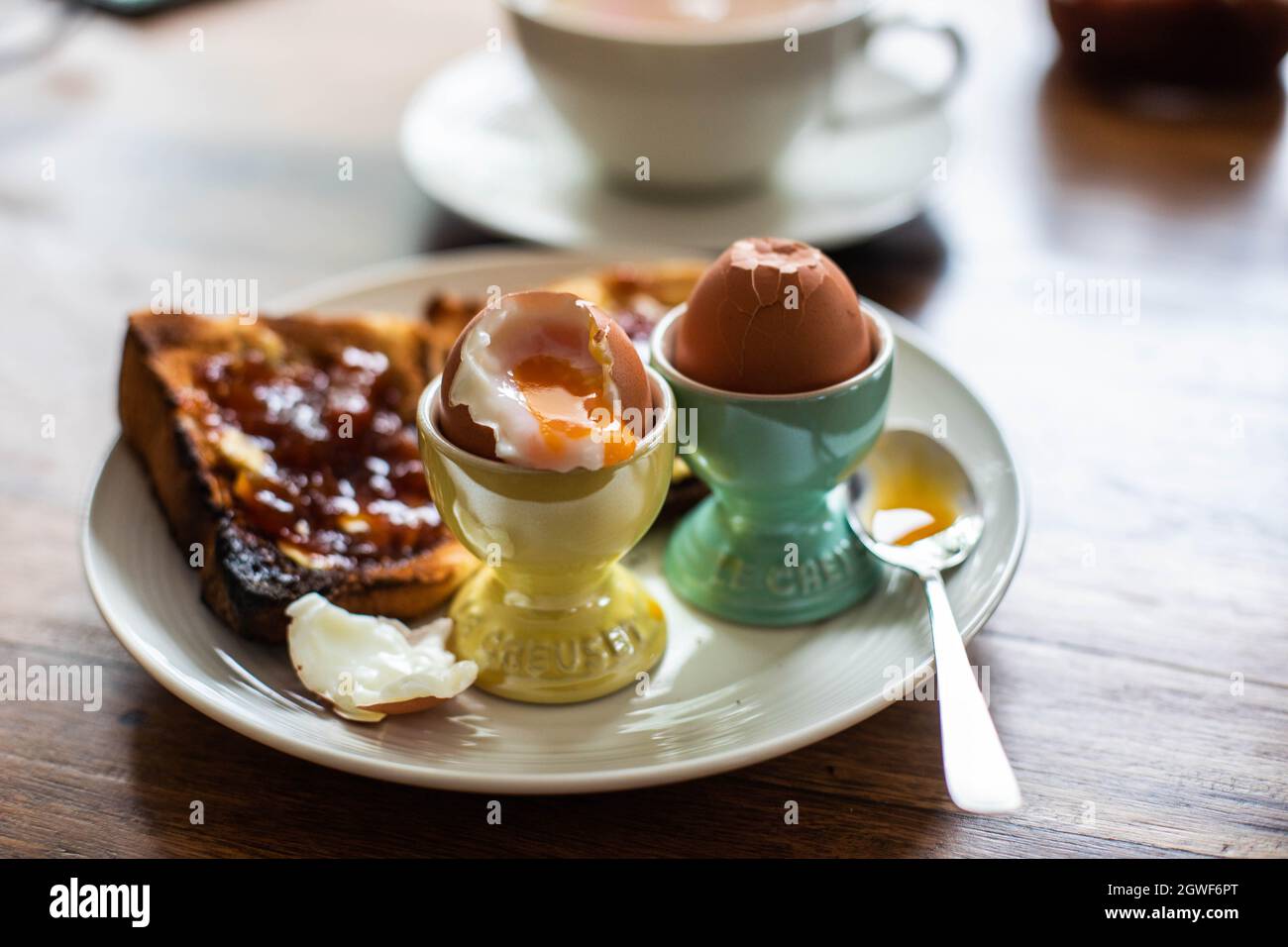 Breakfast New Zealand Café High Resolution Stock Photography and Images ...