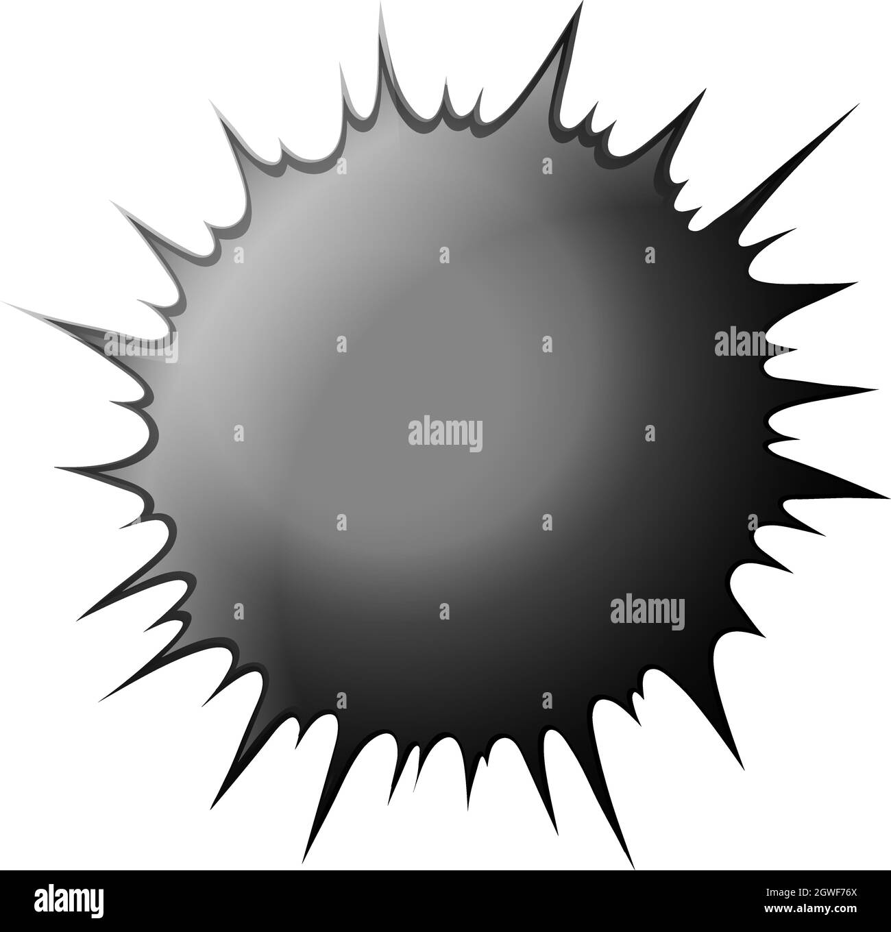 Black ink splash clipart Cut Out Stock Images & Pictures - Alamy