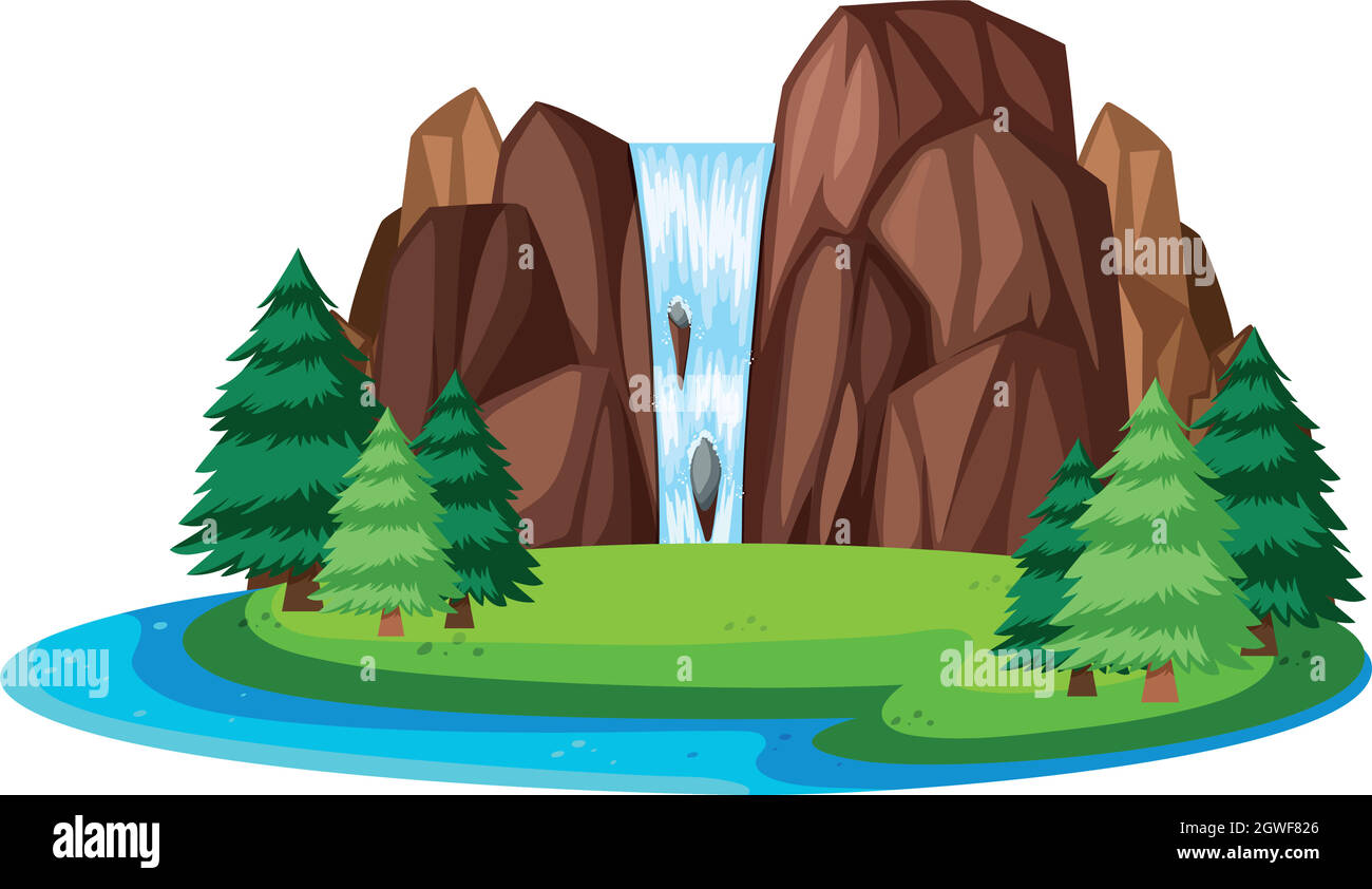 Nature landscape grass Stock Vector Images - Alamy