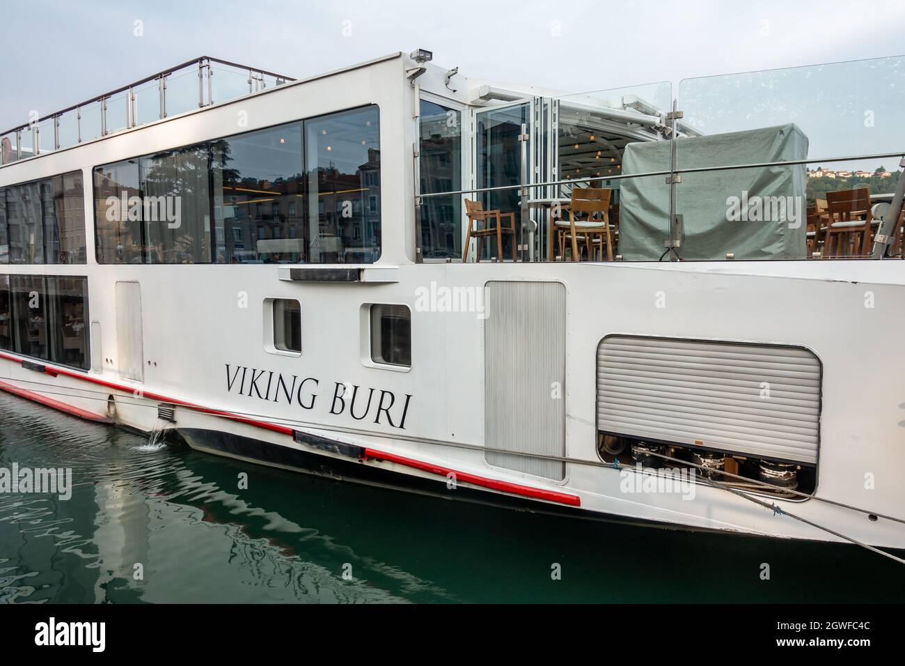 Viking River Cruise's Vikiing Buri Longship Stock Photo - Alamy