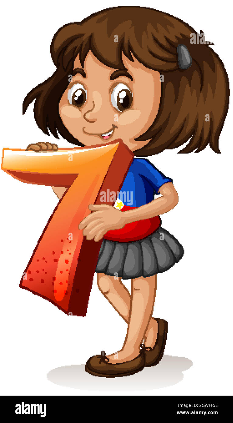 Woman number seven Stock Vector Images - Alamy