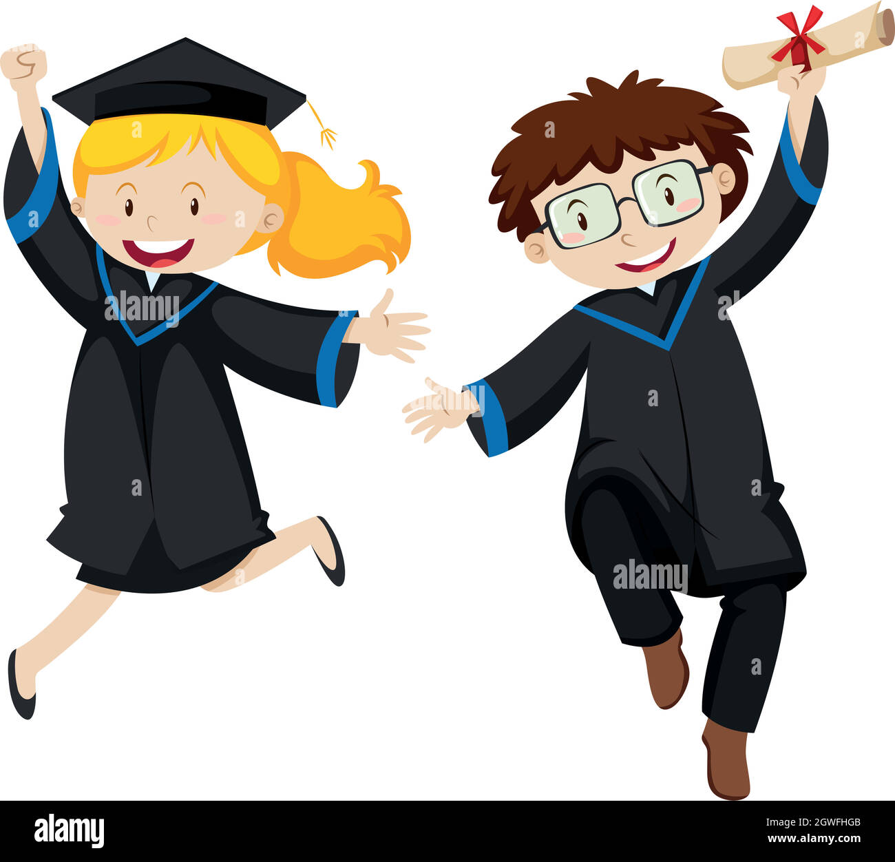 Students cap Cut Out Stock Images & Pictures - Alamy
