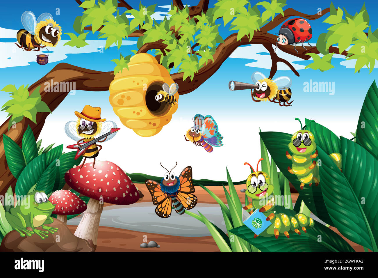 Flying around tree hi-res stock photography and images - Alamy