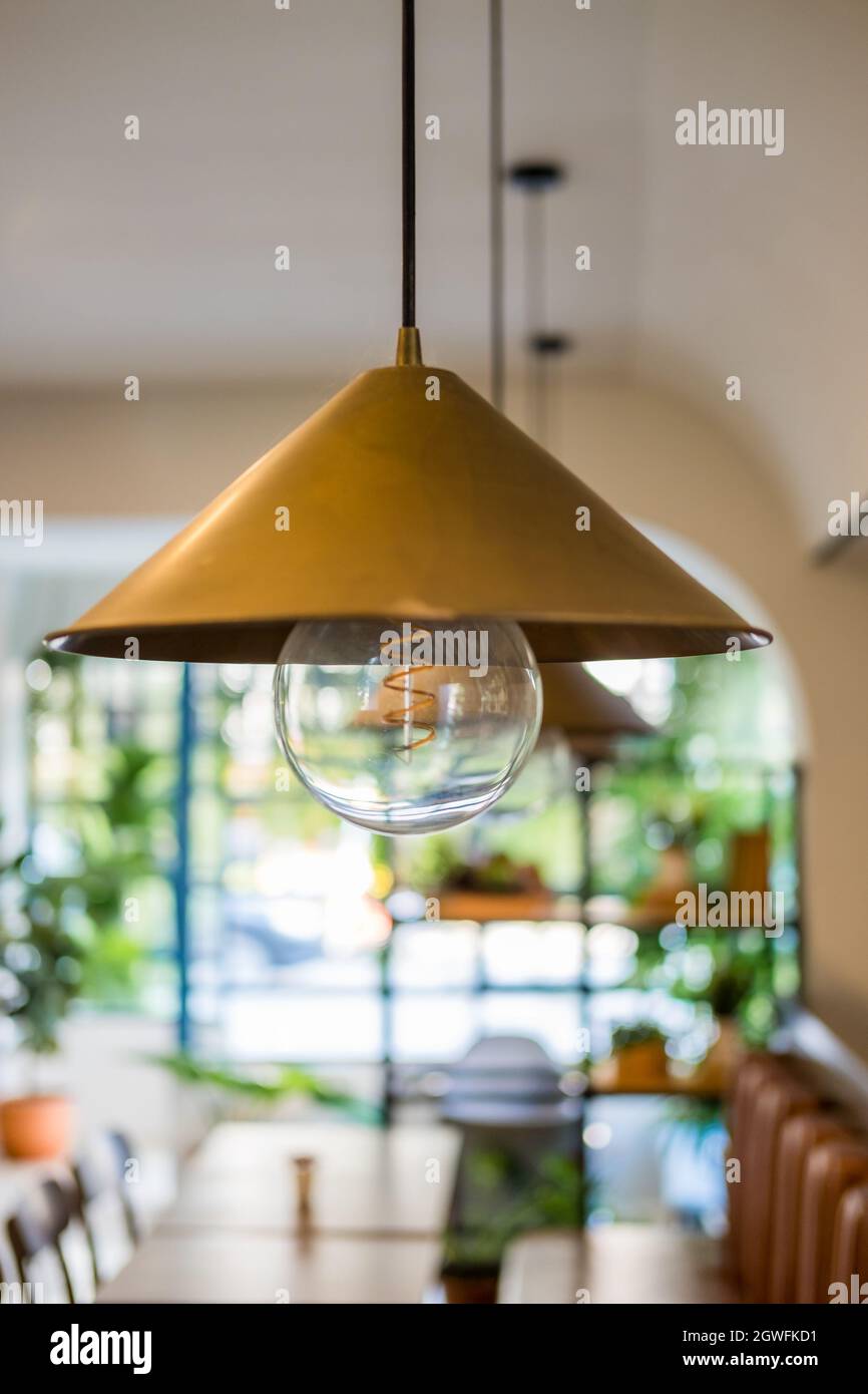 Light in restaurant hi-res stock photography and images - Alamy