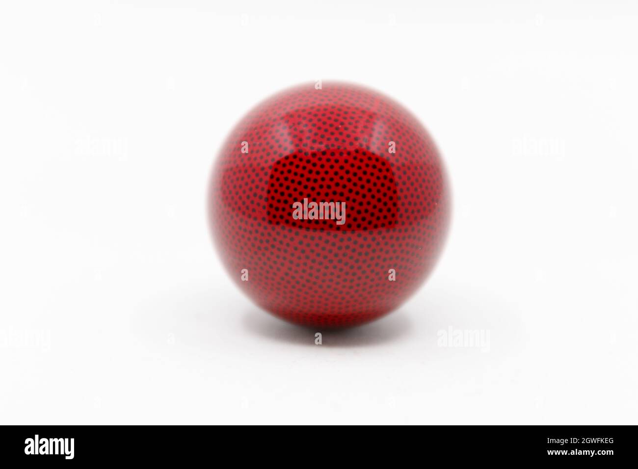 Red ball with white dots hi-res stock photography and images - Alamy