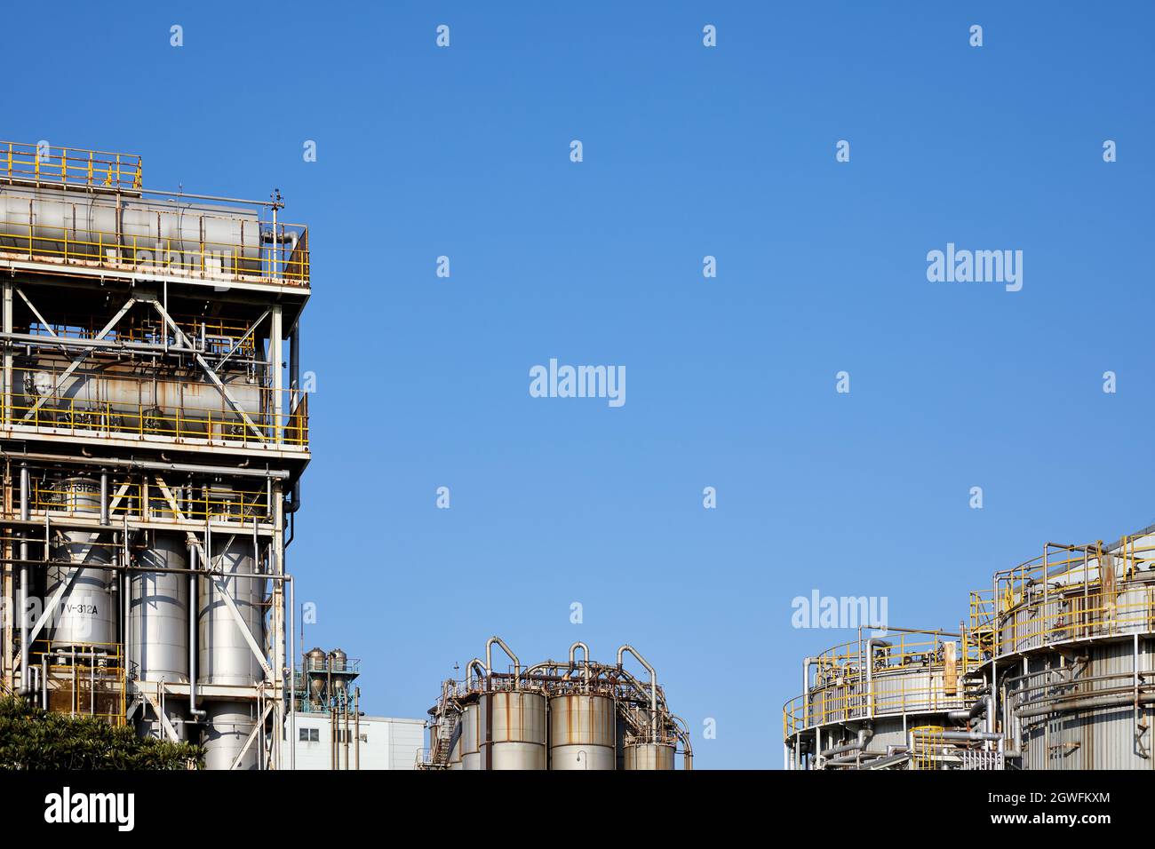 Chemical plant; Kawasaki, Kanagawa Prefecture, Japan Stock Photo - Alamy
