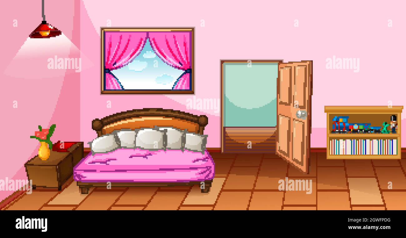 Pink coloured theme Stock Vector Images - Alamy