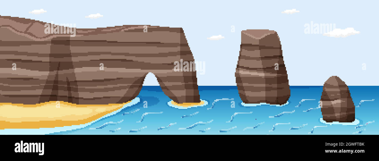 Beach Rock Clip Art