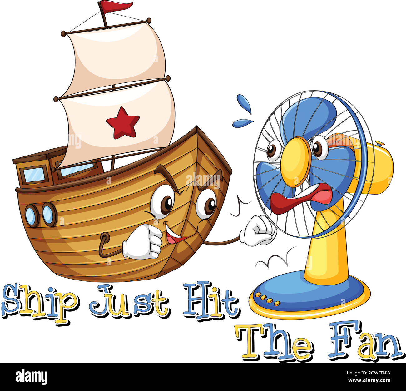 Ship comparison Stock Vector Images - Alamy