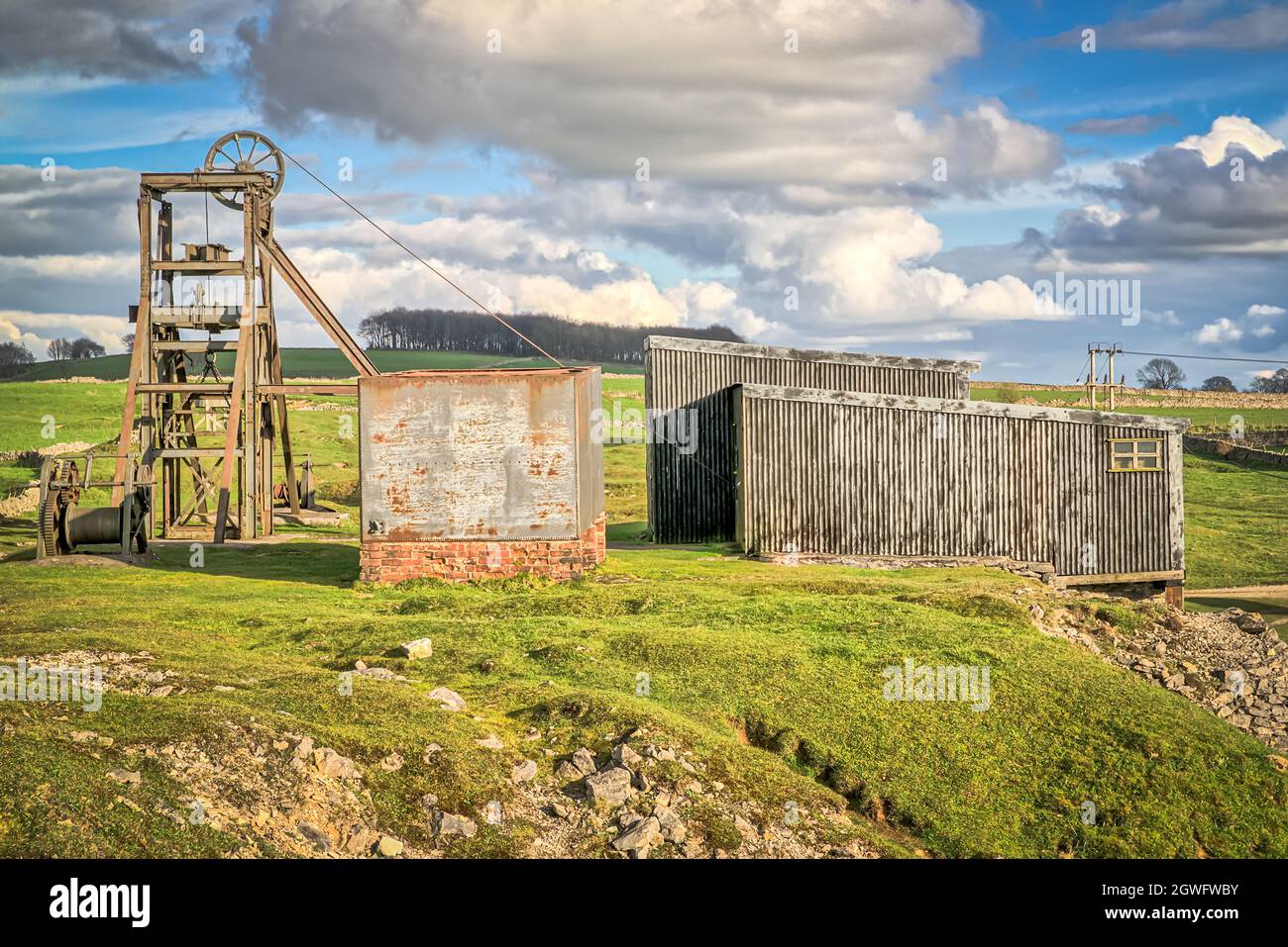 Mine shaft headgear hi-res stock photography and images - Alamy