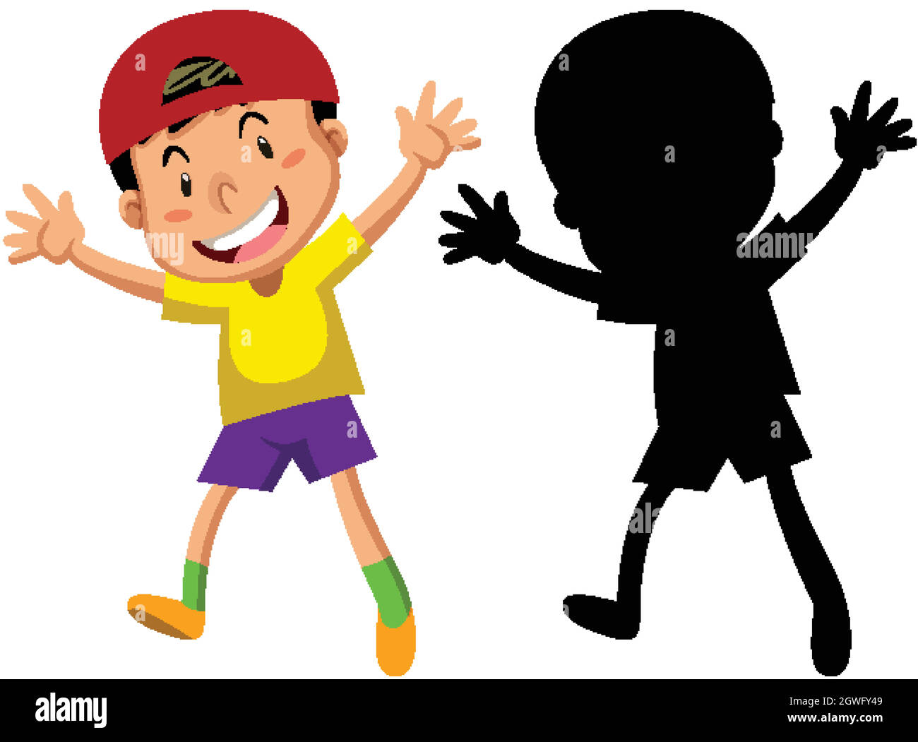 Sketch boy dancing hi-res stock photography and images - Alamy