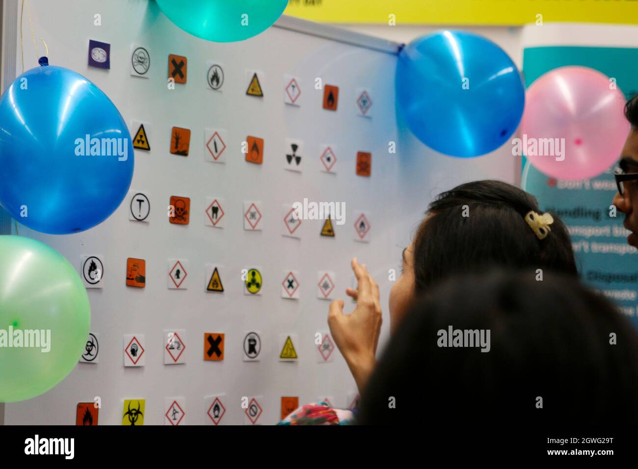 People learning more about global harmonised symbols meant for safety ...