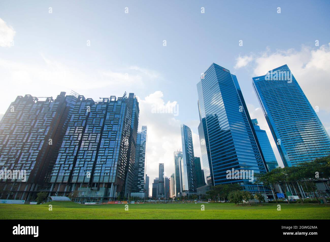 DBS Bank Headquarters located at Marina Bay Singapore Stock Photo - Alamy