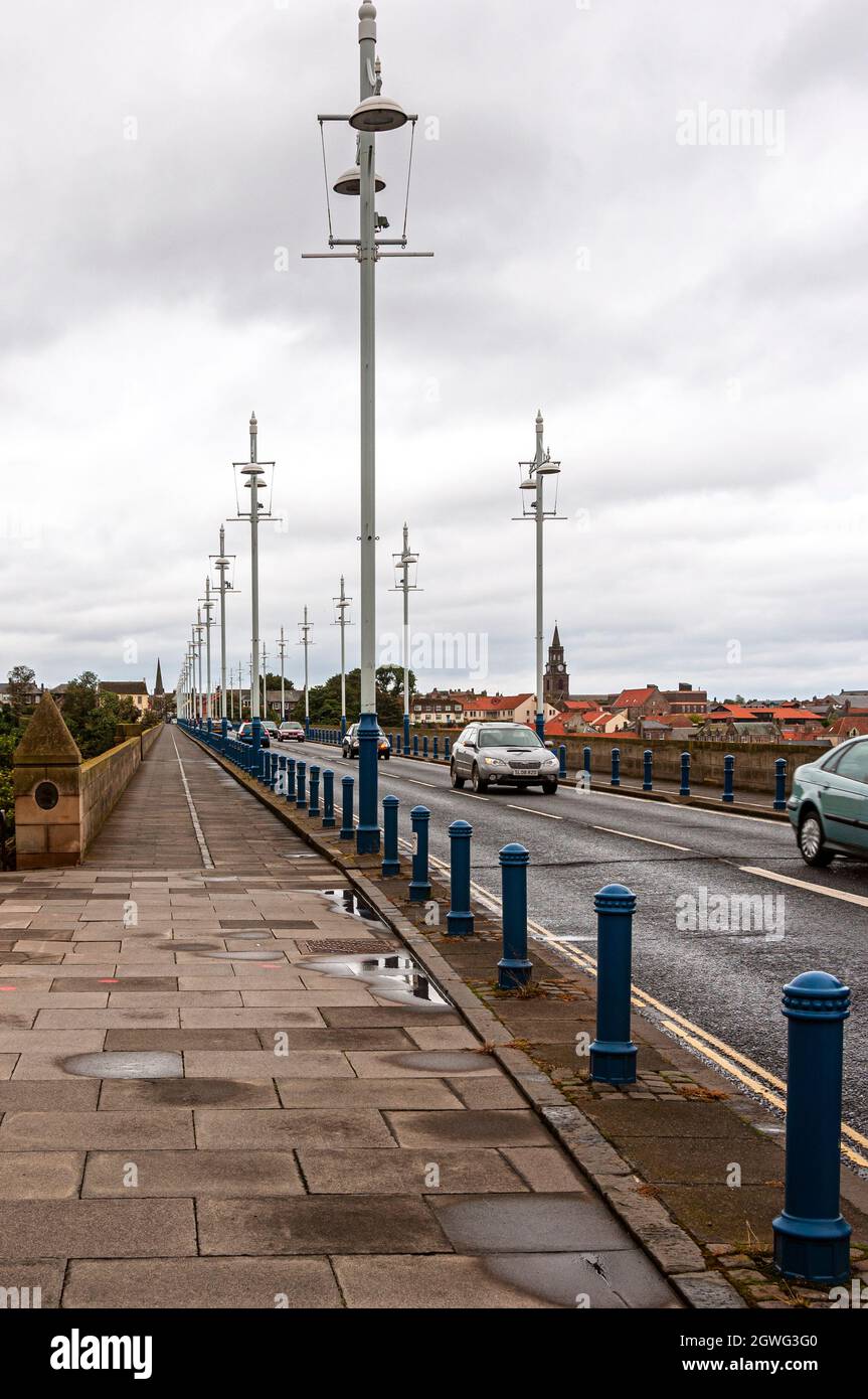 The reinforced concrete Royal Tweed Bridge designed by L.G. Mouchel ...