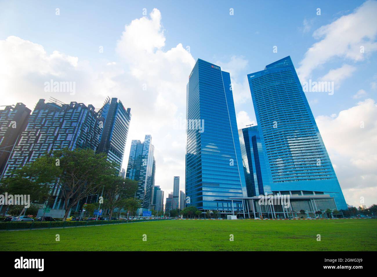 DBS Bank Headquarters located at Marina Bay Singapore Stock Photo - Alamy