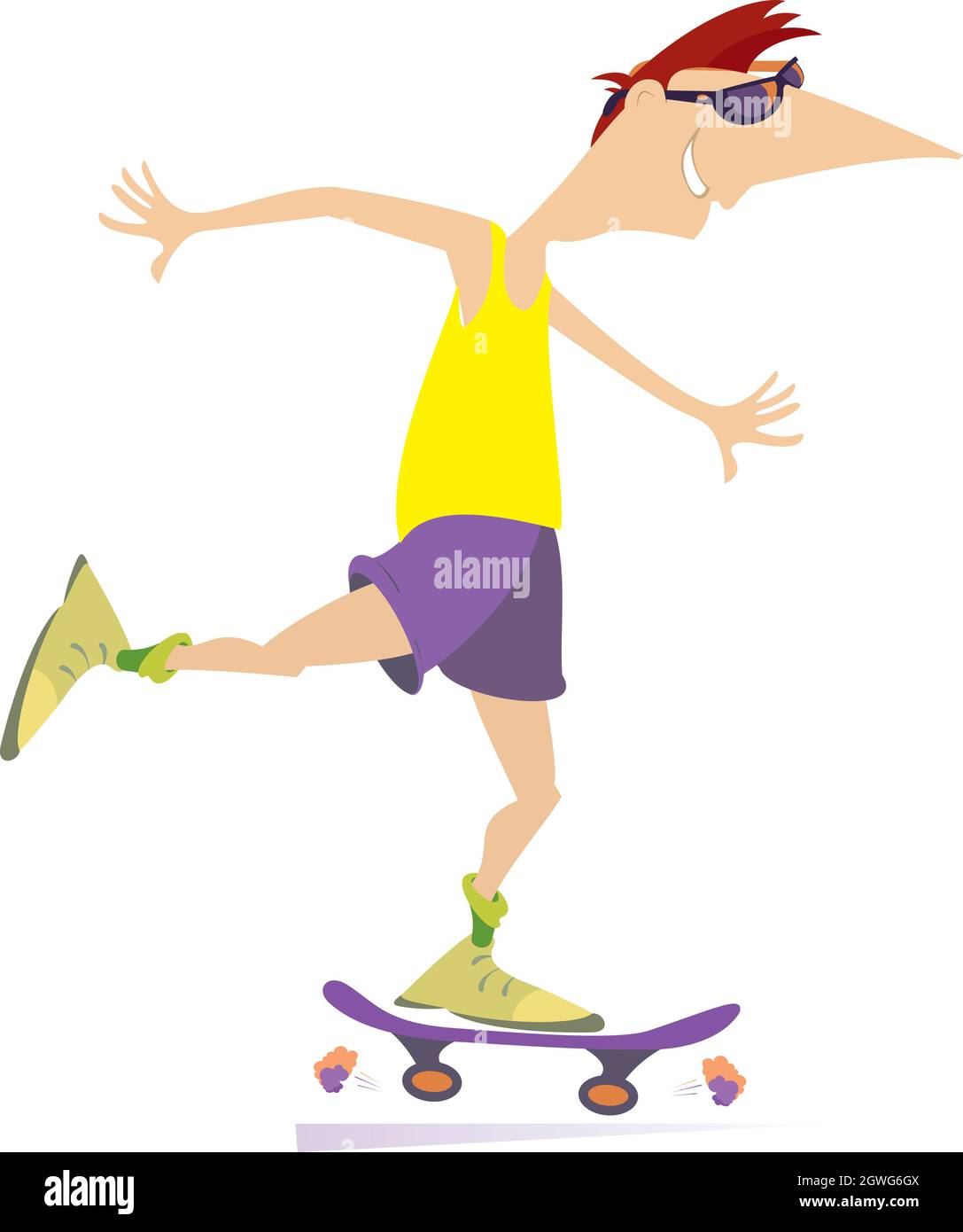 Smiling person cut out Stock Vector Images - Alamy