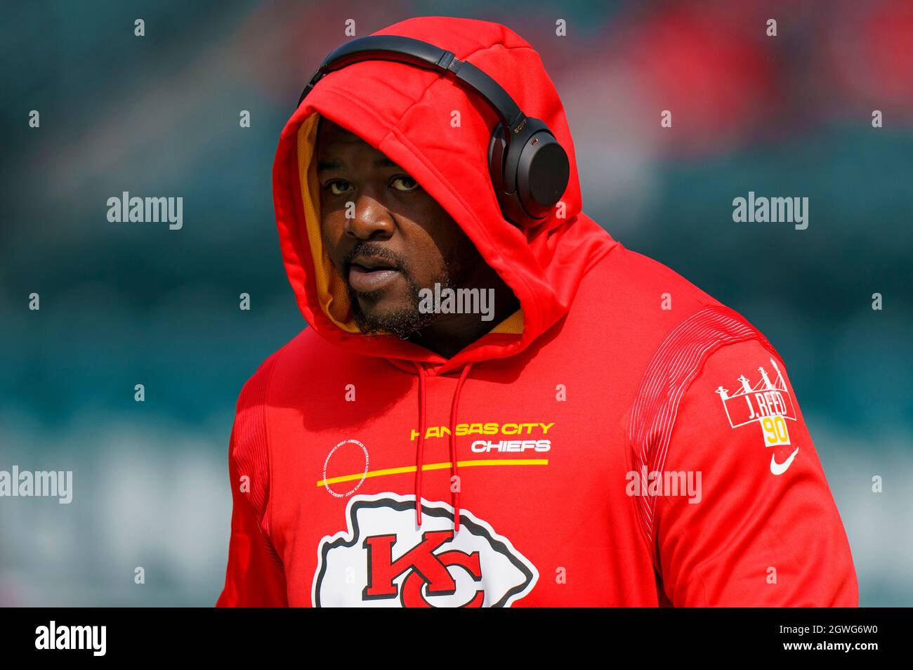 October 3, 2021: Kansas City Chiefs defensive tackle Jarran Reed (90 ...