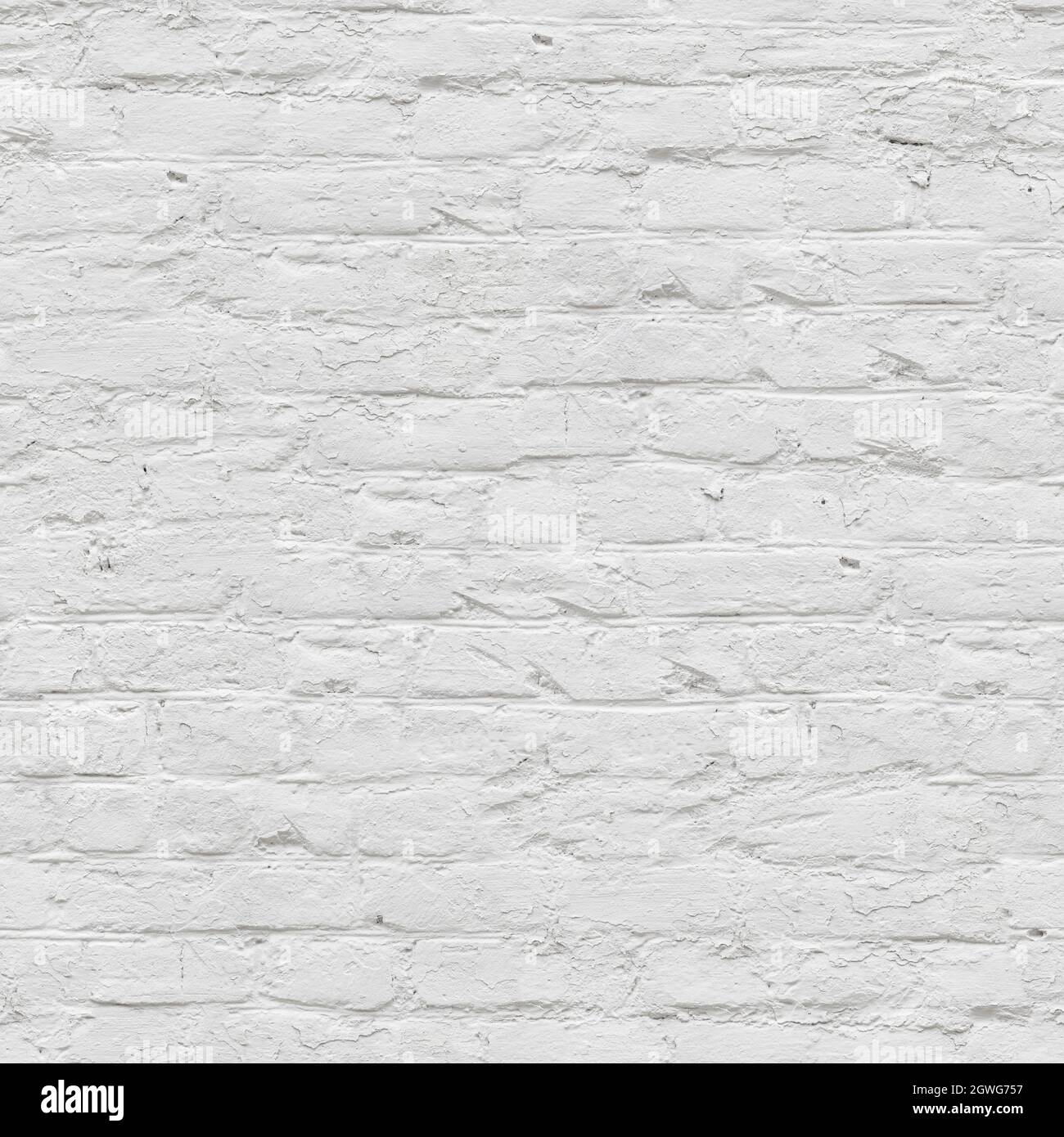 The unlimited endless seamless pattern of the white brick wall Stock ...