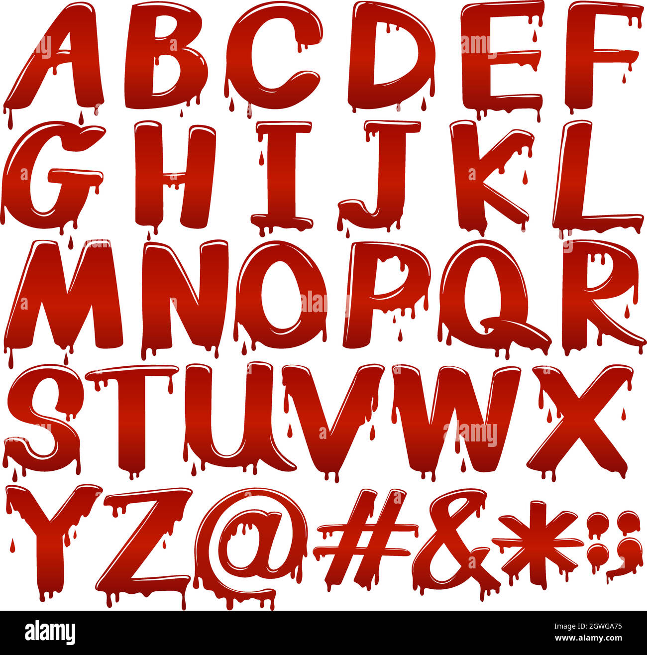G in alphabet set Cut Out Stock Images & Pictures - Alamy