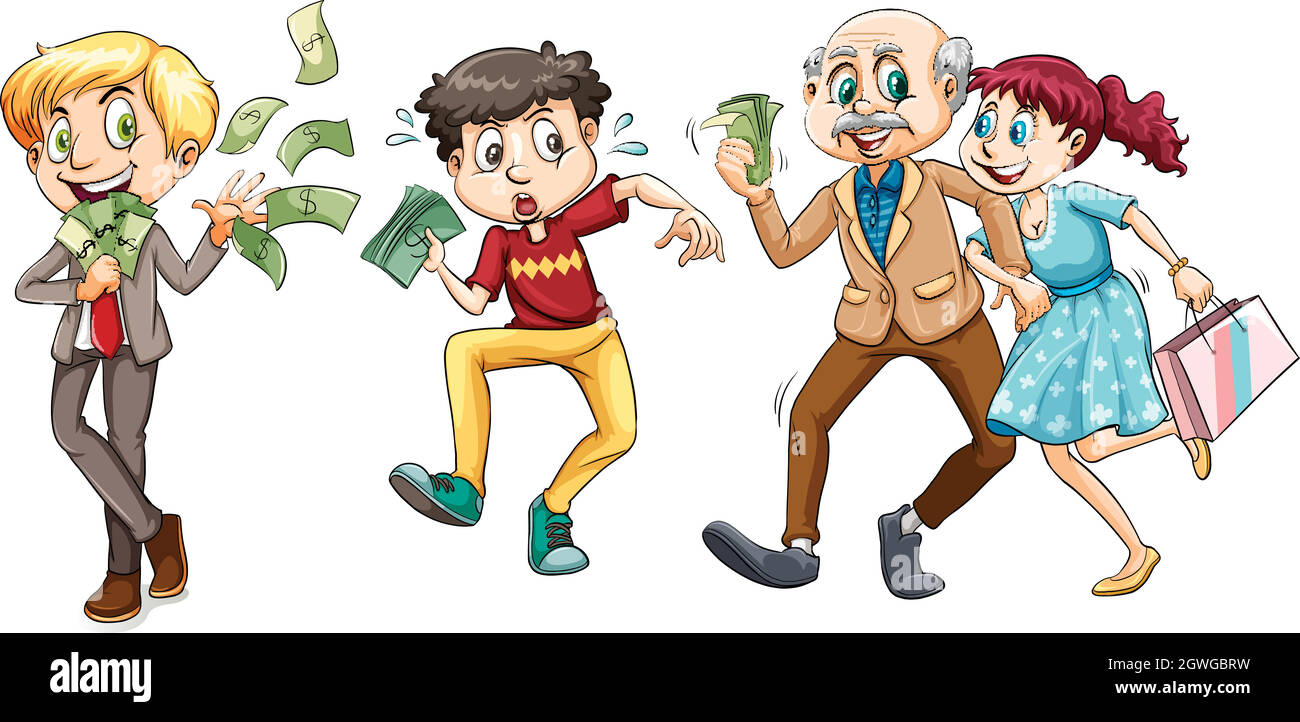 Rich old people Cut Out Stock Images & Pictures - Alamy