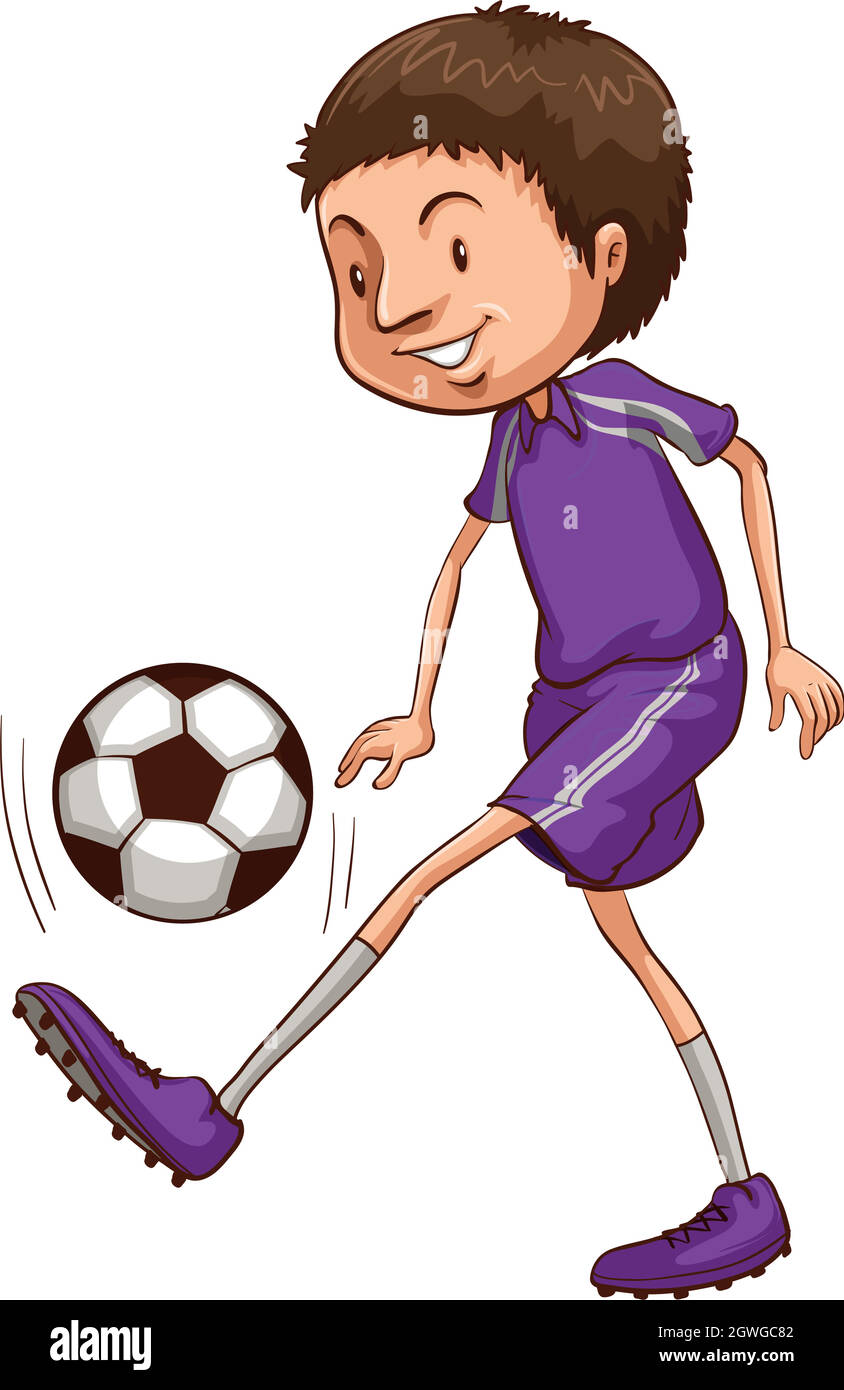 Soccer training Cut Out Stock Images & Pictures - Alamy