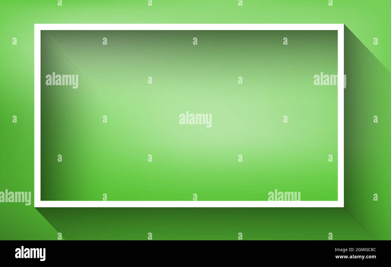 Border template with green background Stock Vector Image & Art - Alamy