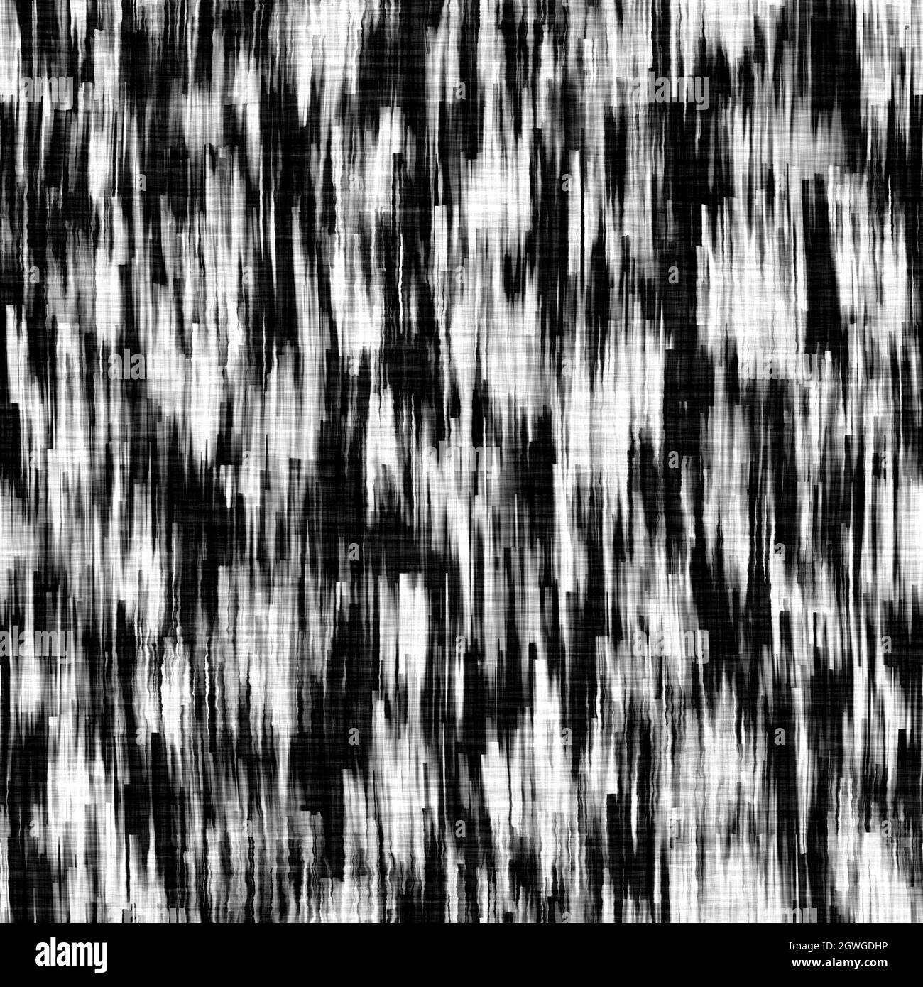 Seamless black white woven cloth geometric linen texture. Two tone ...