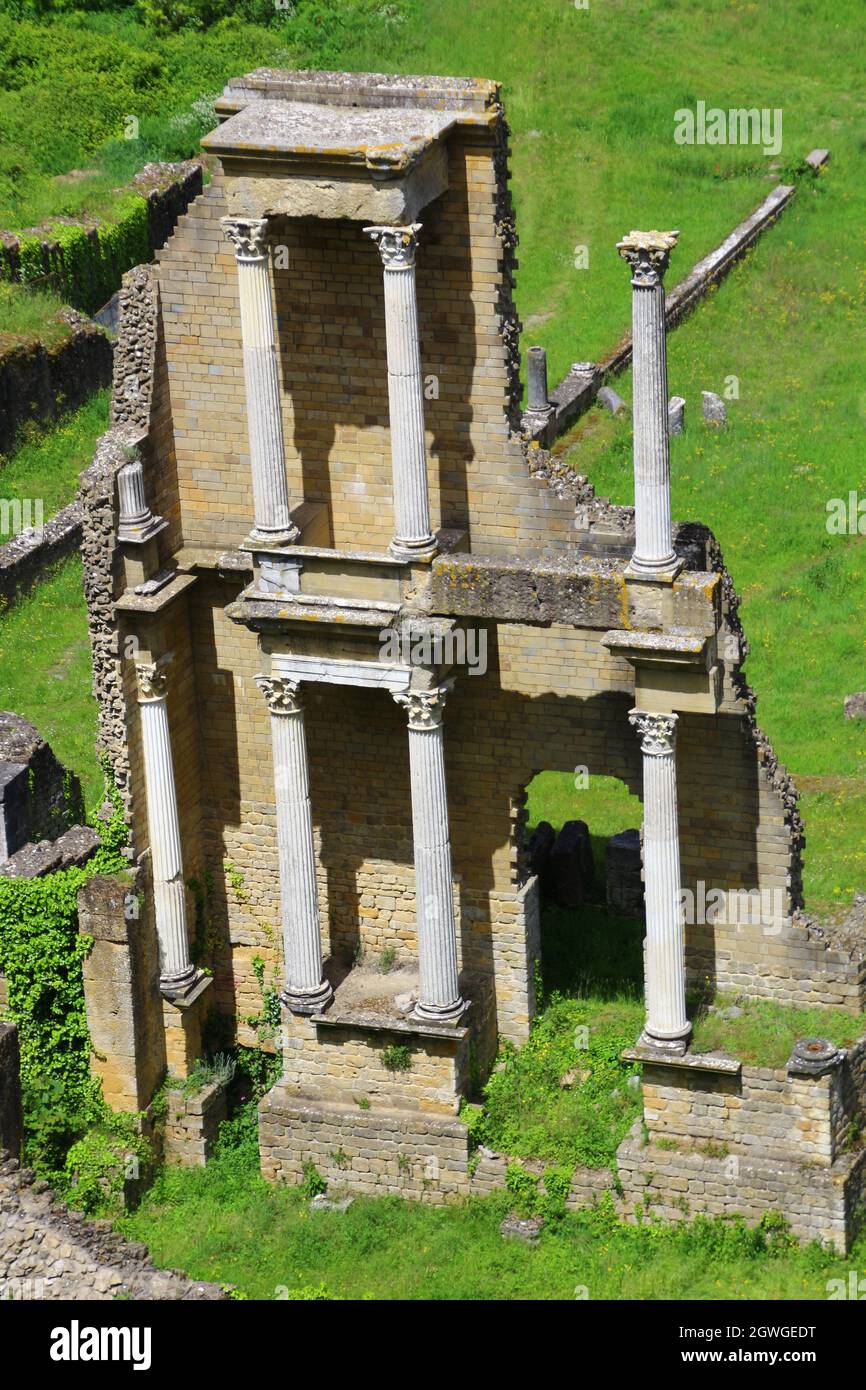 Roman amphitheater volterra tuscany italy hi-res stock photography and ...