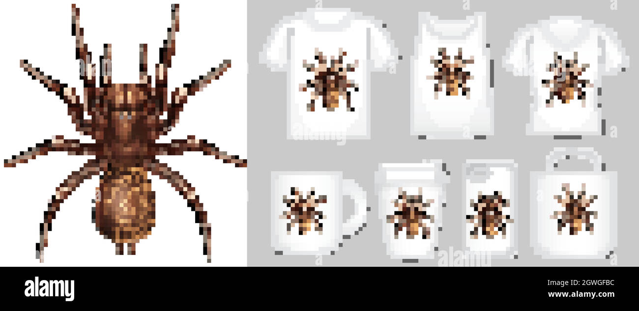 Creepy spider graphic hi-res stock photography and images - Alamy