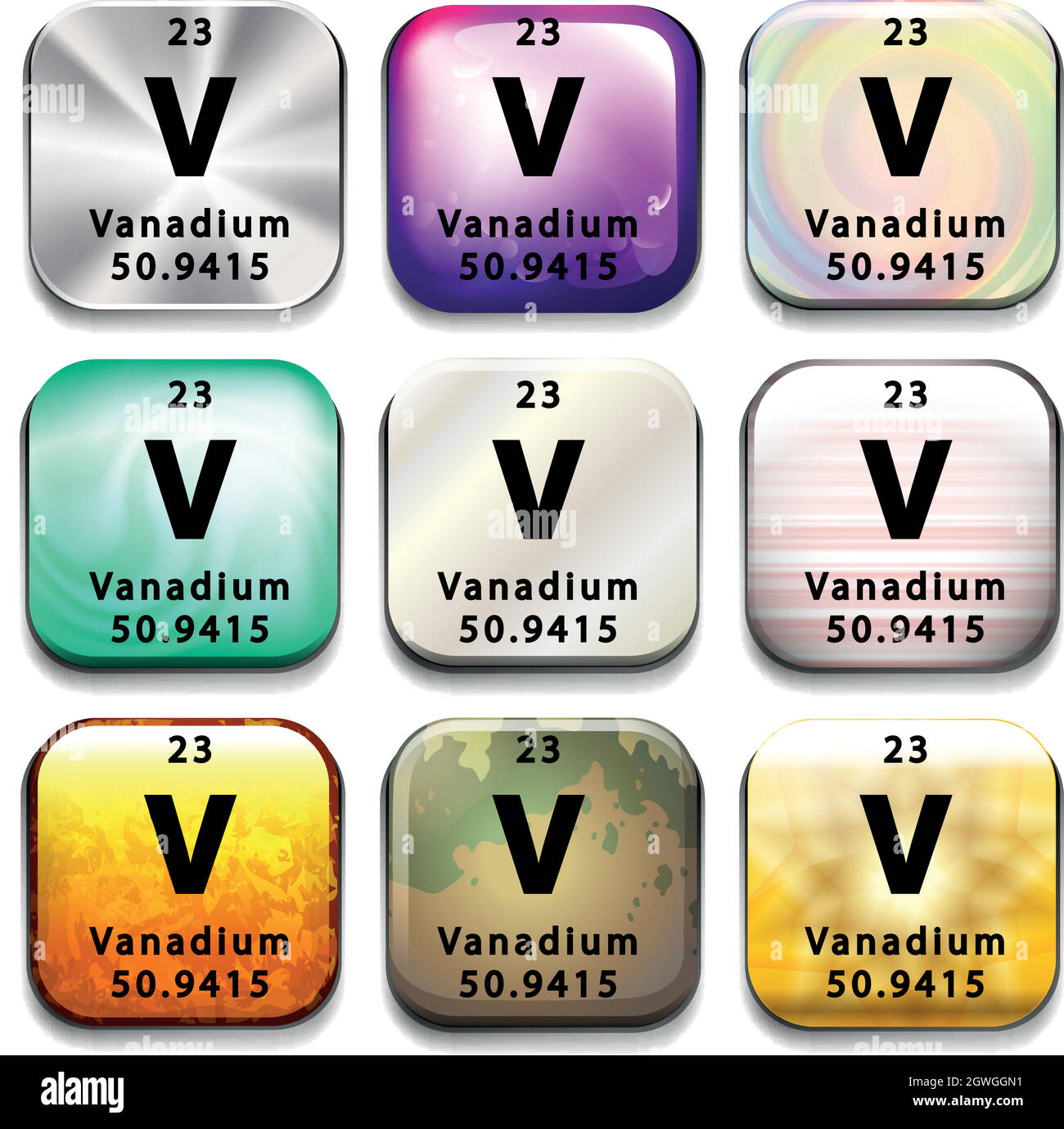 Vanadium v hi-res stock photography and images - Alamy