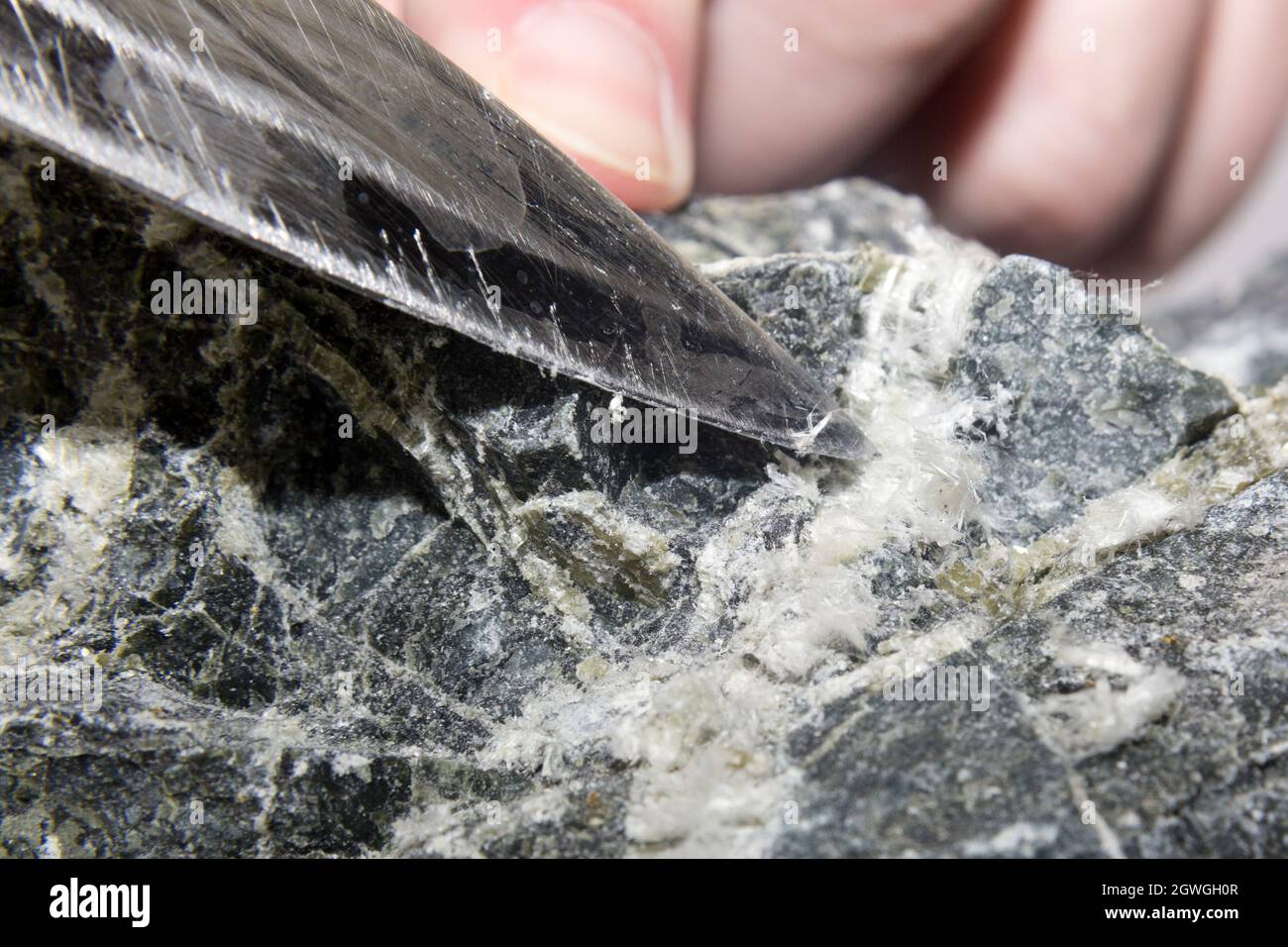 Asbestos crystal hi-res stock photography and images - Alamy