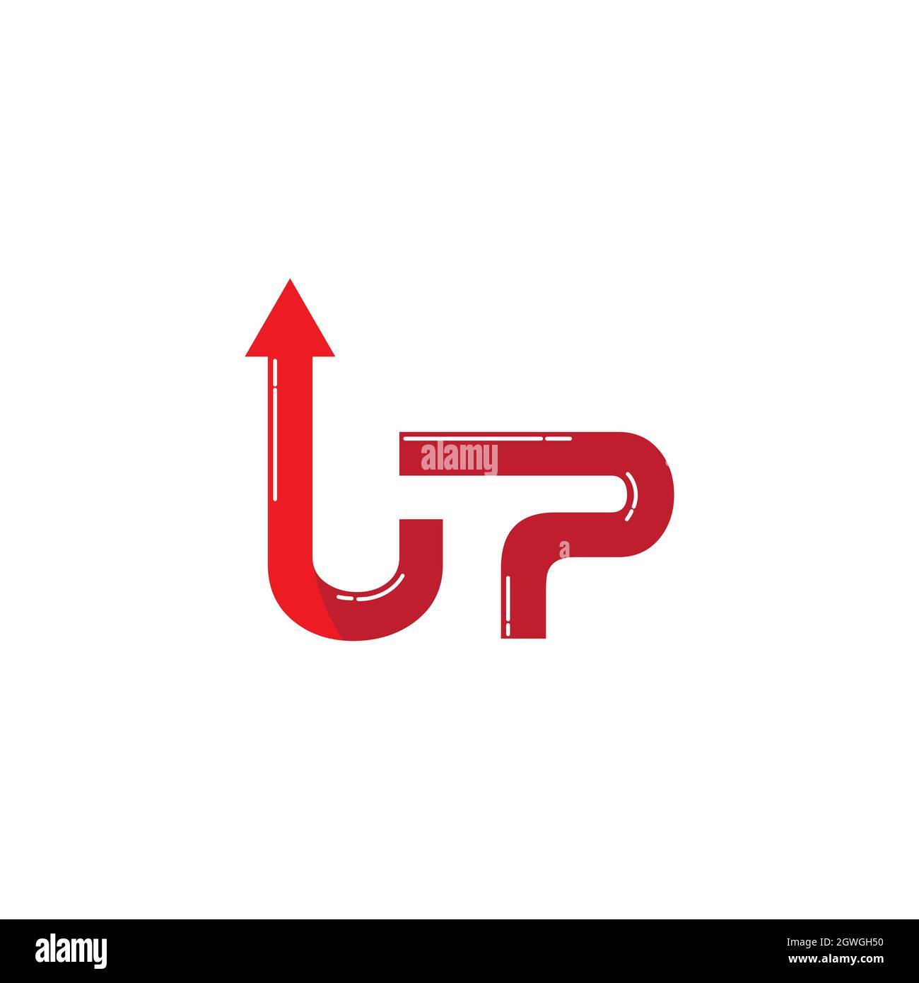 up arrow Vector icon design illustration Template Stock Photo - Alamy