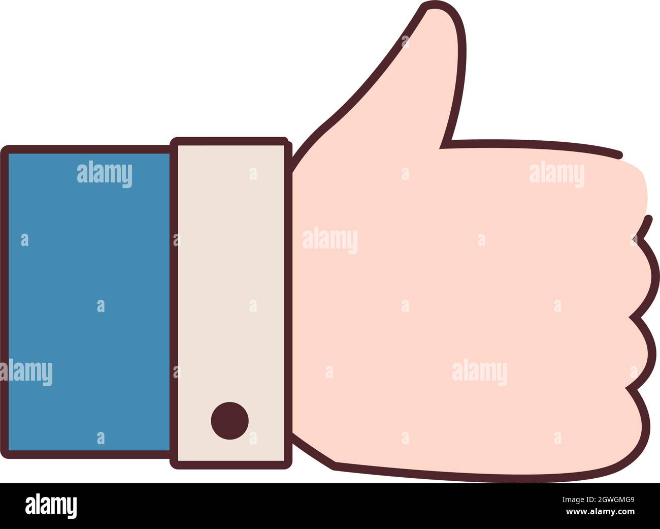 hand like symbol Stock Vector Image & Art - Alamy