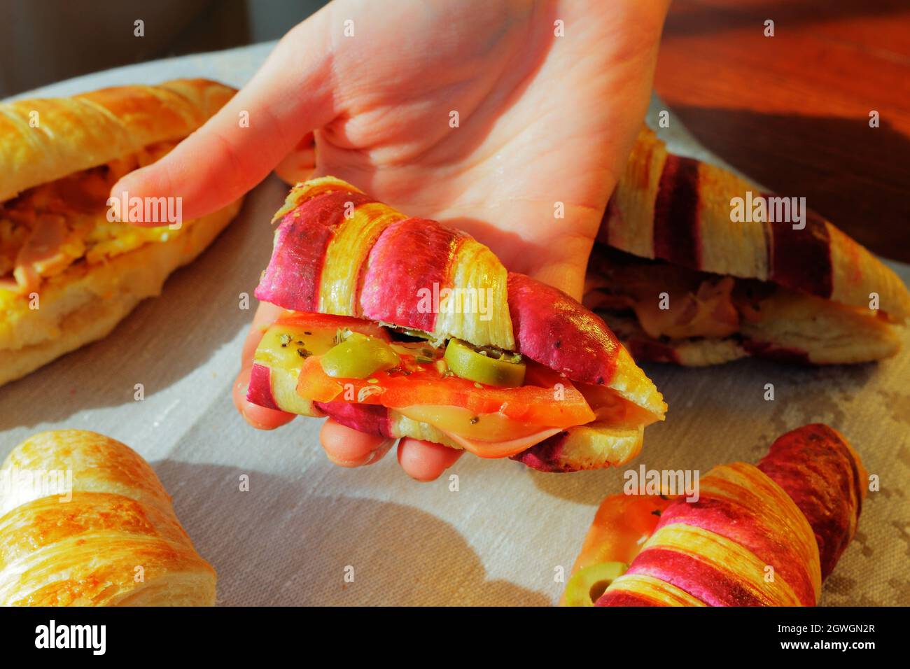 Chile south america bread cheese hi-res stock photography and images ...