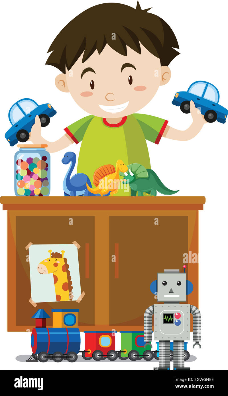 Model boy Stock Vector Images - Alamy