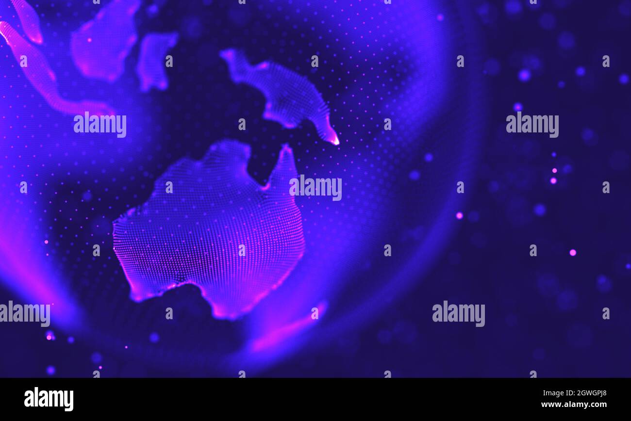 Ultra violet galaxy background. Space background illustration universe ...