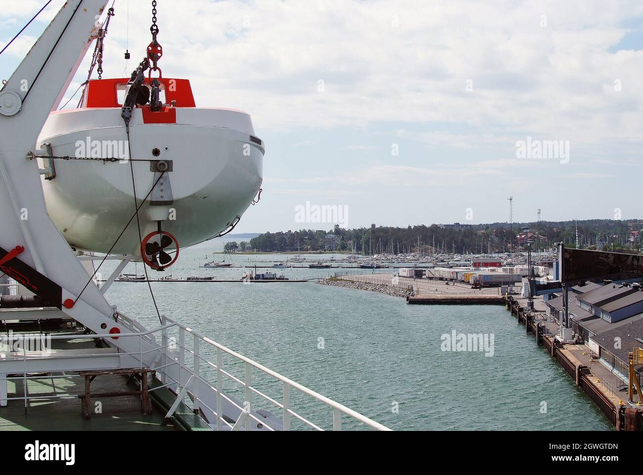 Nynashamn ferry port hi-res stock photography and images - Alamy
