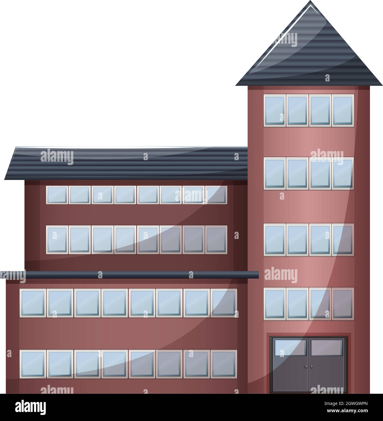 As tall as a building Stock Vector Images - Alamy