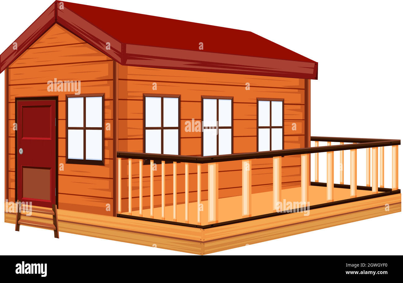 Terrace balcony design Stock Vector Images - Alamy