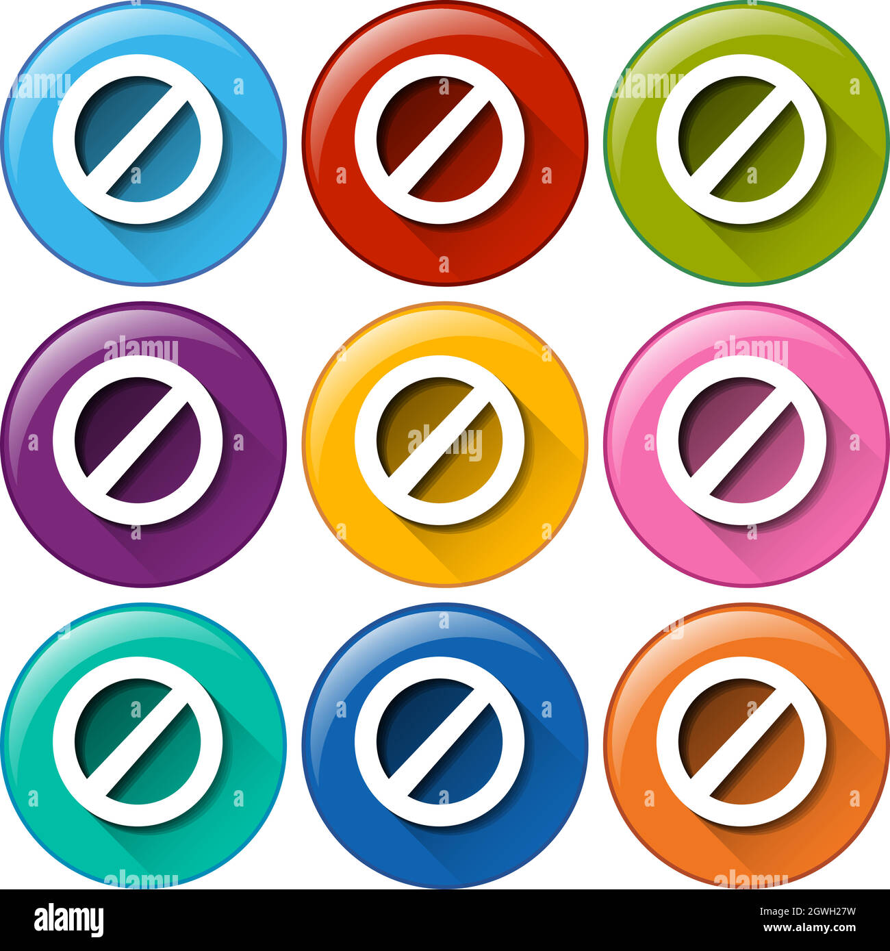 Buttons fastening Stock Vector Images - Alamy
