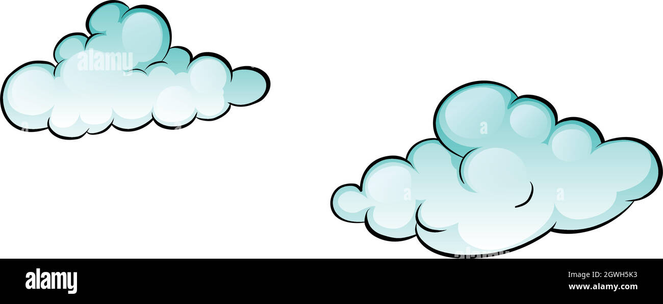 Wallpaper of clouds Stock Vector Images - Alamy
