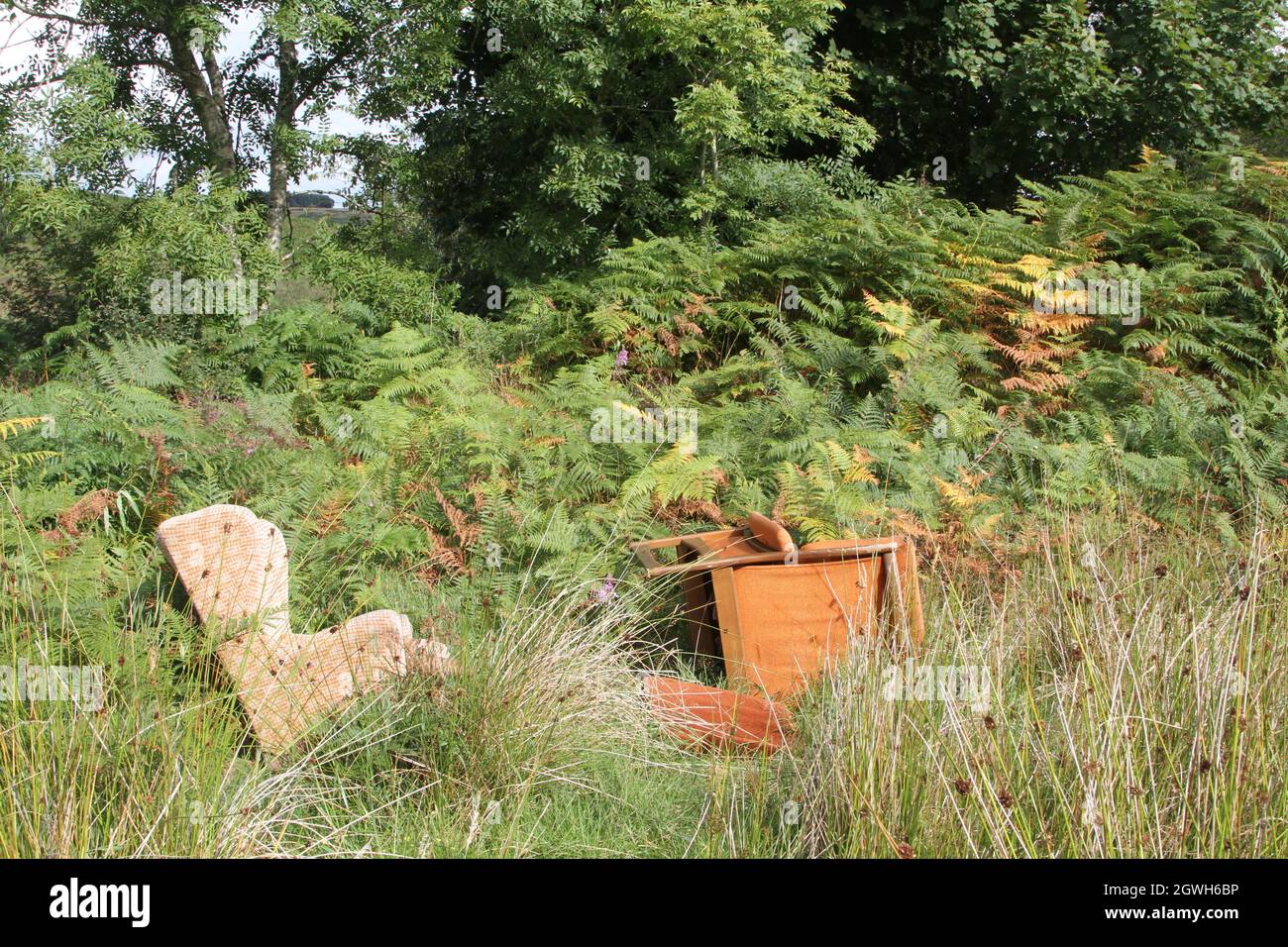 Scotland Dumfries & Galloway. Asbo Abandoned dumped furniture fly ...
