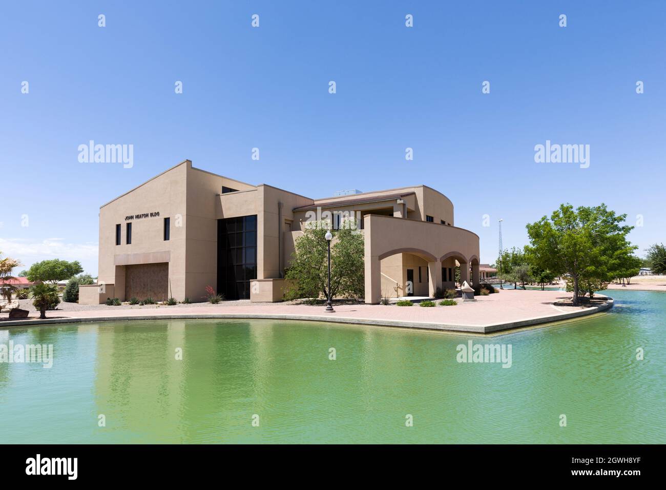 John Heaton Building, Carlsbad, New Mexico, USA Stock Photo - Alamy