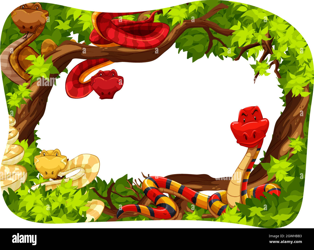 Snakes species Stock Vector Images - Alamy